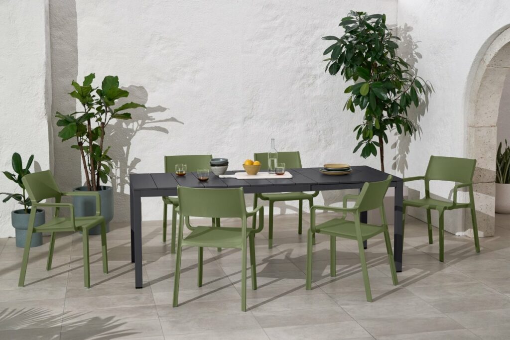 Rio Alu 140-210 Extendable Table - ByDezign Furniture NZ