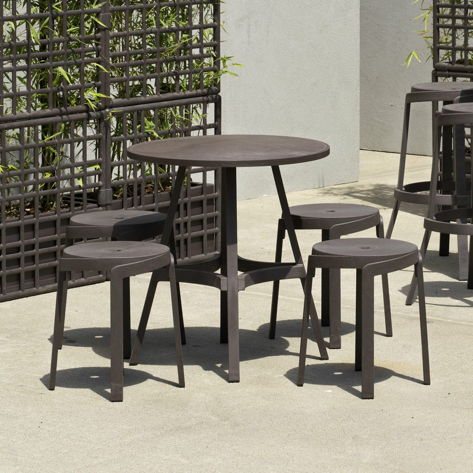 Net 4-Piece Lounge Patio Setting - ByDezign Furniture NZ
