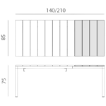 Rio 210/280 Extendable Table | ByDezign Furniture NZ